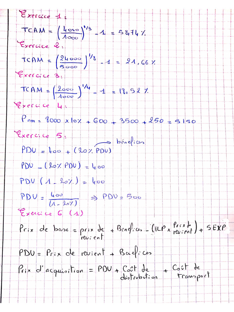 TD Compta Nationale | PDF