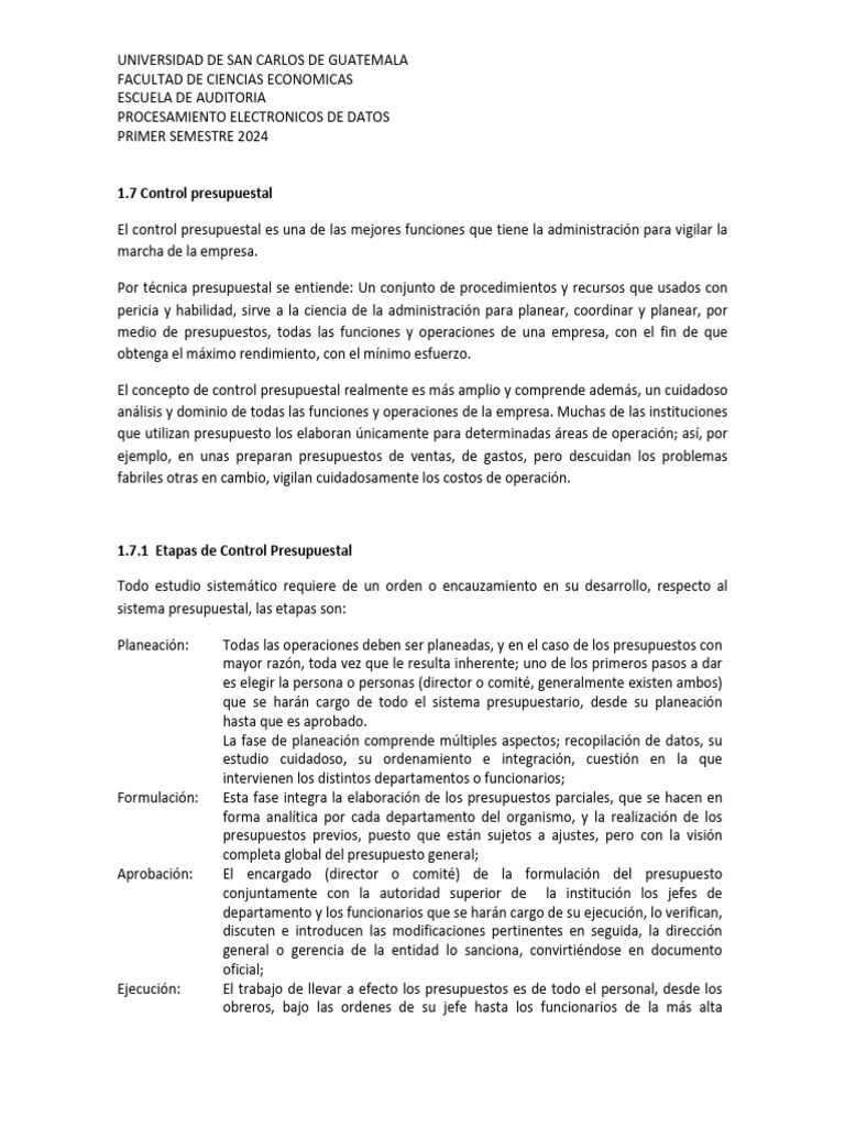 CAPITULO III - Merged | PDF | Presupuesto | Administración Pública