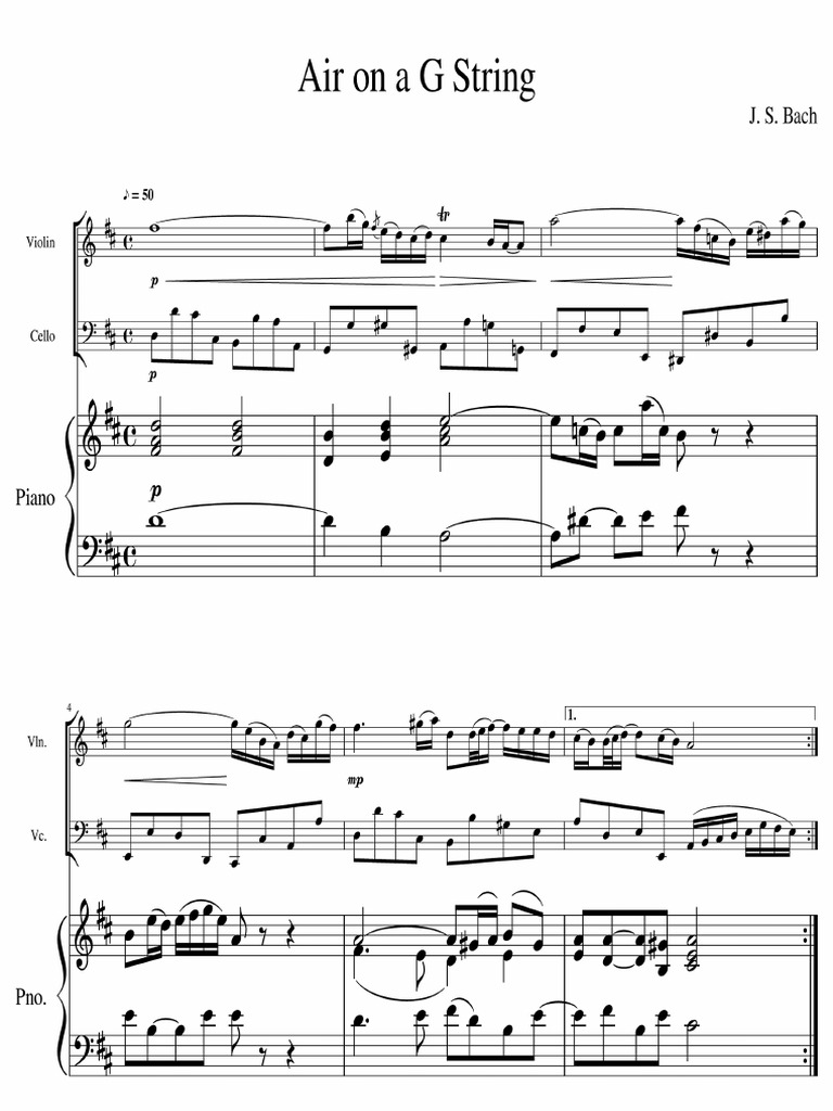 Air On G String | PDF