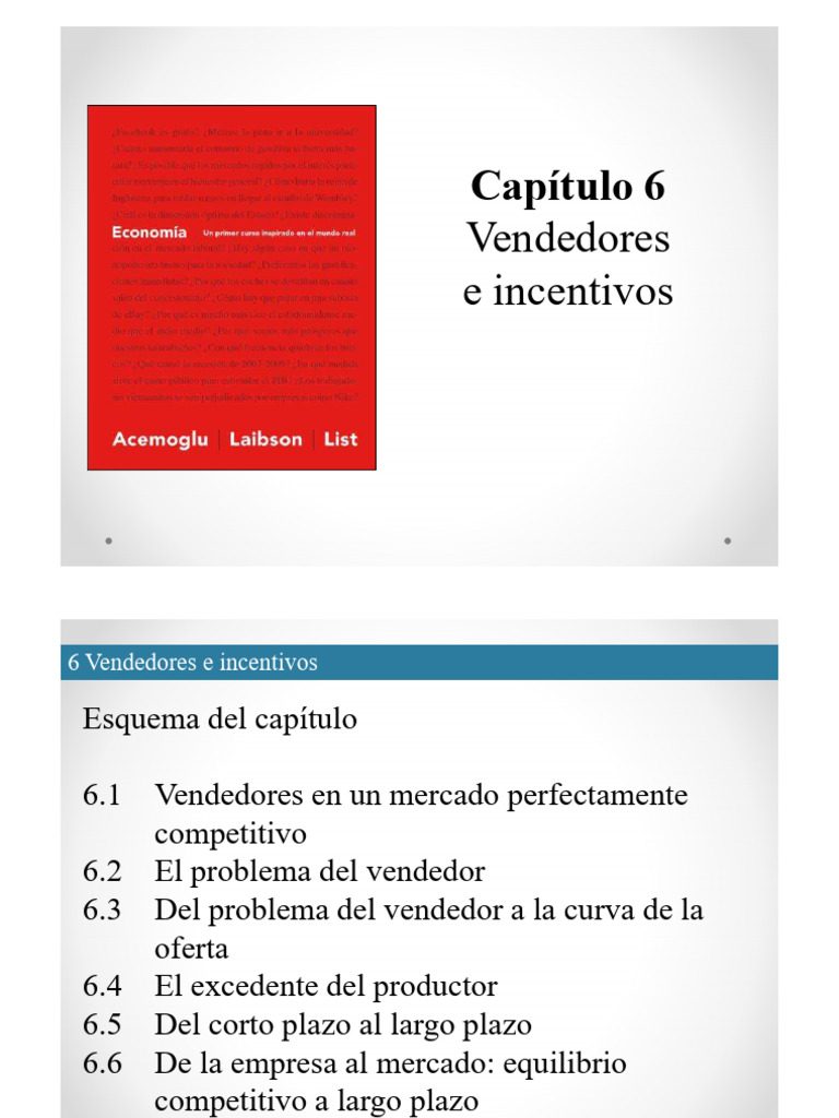 CAP 6 acemoglu | PDF | Mercado (economía) | Excedente económico