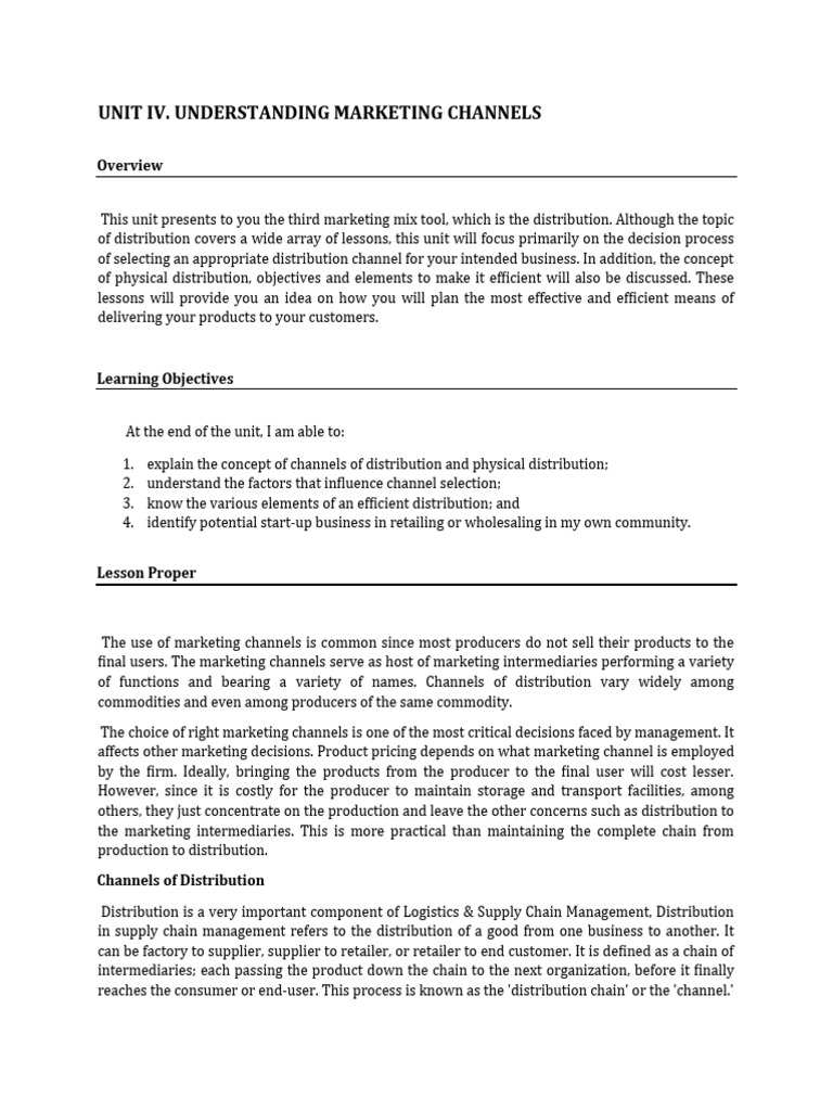 Entrep 5 | PDF | Retail | Marketing