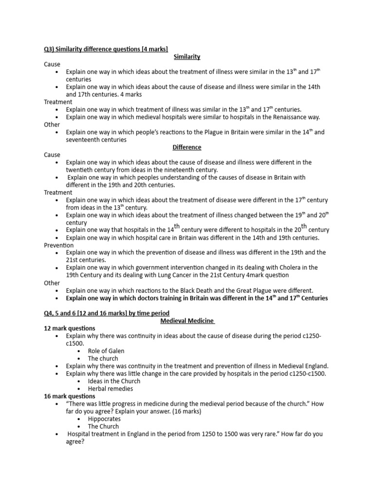 Medicine Practice Qs Section B Example Answers | PDF | Vaccination ...
