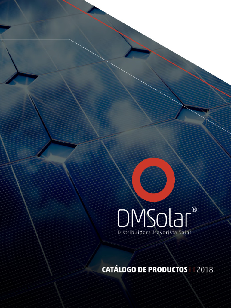 Catálogo DM Solar 2018 | PDF | Fotovoltaica | Panel solar