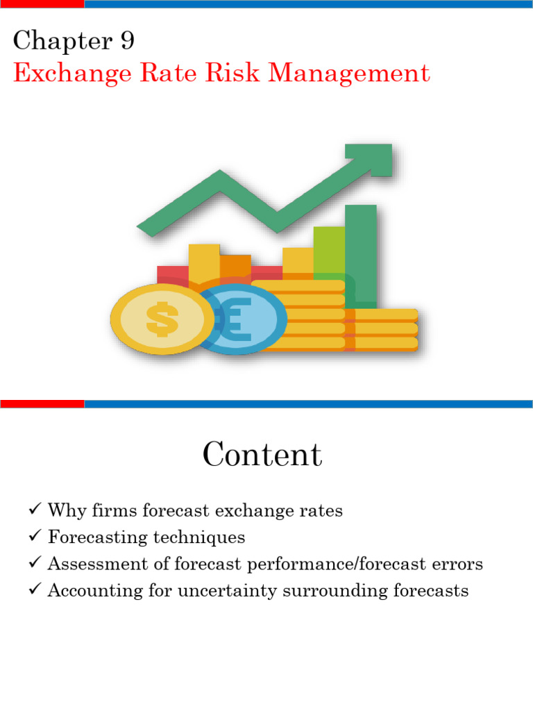 Chapter 9 LECTURER FORECAST EX RATE RISK ENG | PDF | Forecasting | Exchange Rate