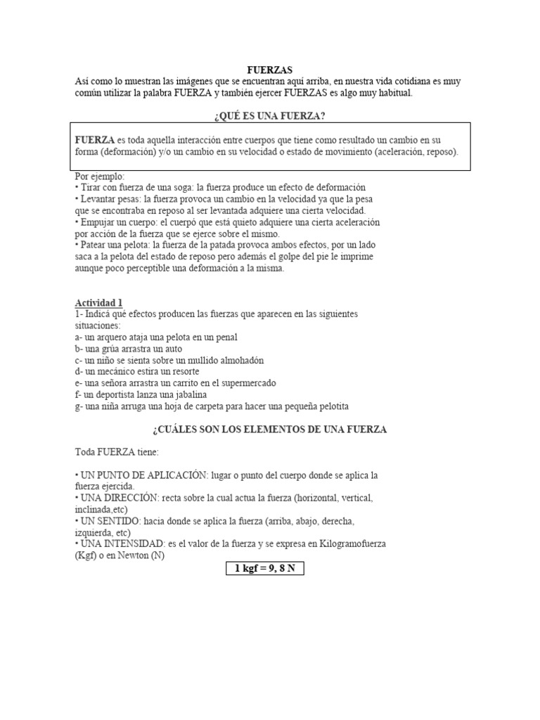 dinamica | PDF | Fuerza | Vector Euclidiano