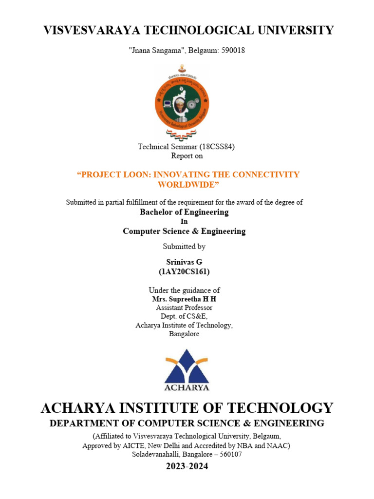 Project Loon | PDF | Internet | Computer Network