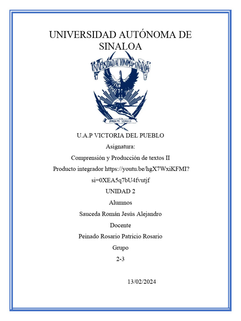 E1 U5 Sauceda Jesus | PDF