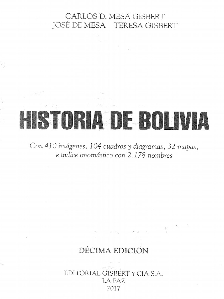 Historia de Bolivia | PDF
