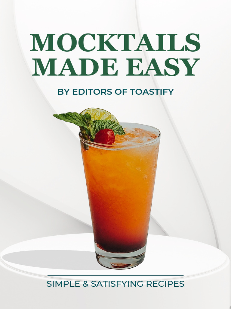 Mocktails Made Easy - Toastify | PDF | Soft Drink | Drink