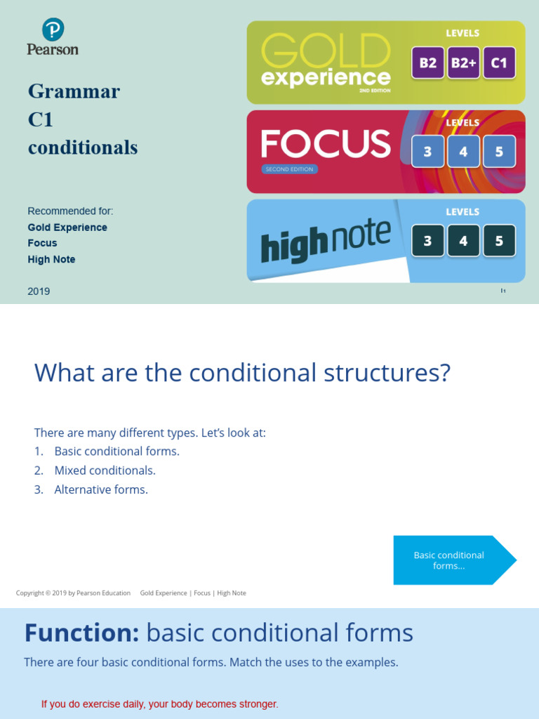 Grammar C1 - 6 Conditionals | PDF | Linguistics | Grammar