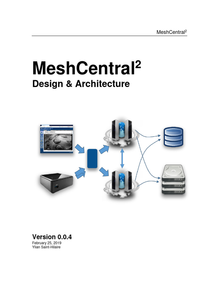 Mesh Central 2 Design Architecture | PDF | Public Key Certificate ...