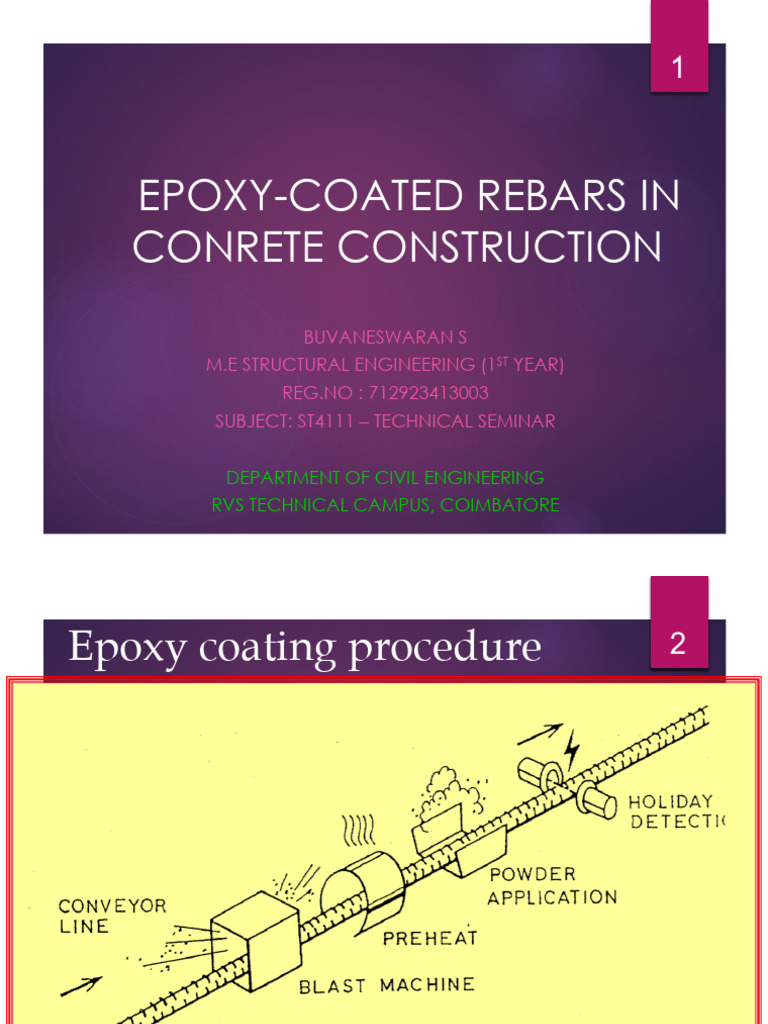 Bhuvan - Epoxy Coated Reinforcement Rebars | Download Free PDF ...