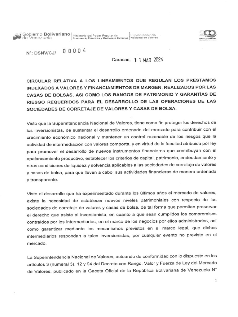 Circular 00004-2024 Sunaval | PDF