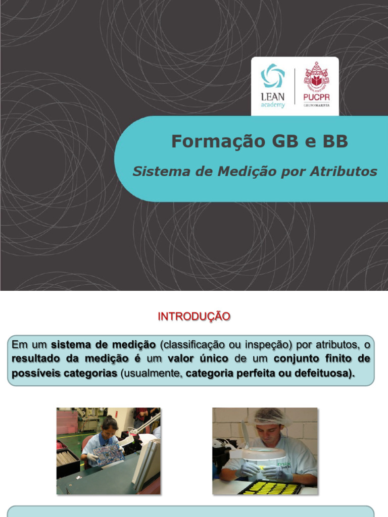 120 - Capítulo MSA Atributos | PDF | Medição | Embalagem e rotulagem