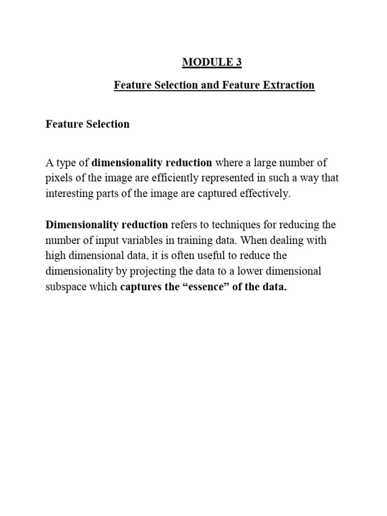 Feature Selection | PDF | Machine Learning | Information Science