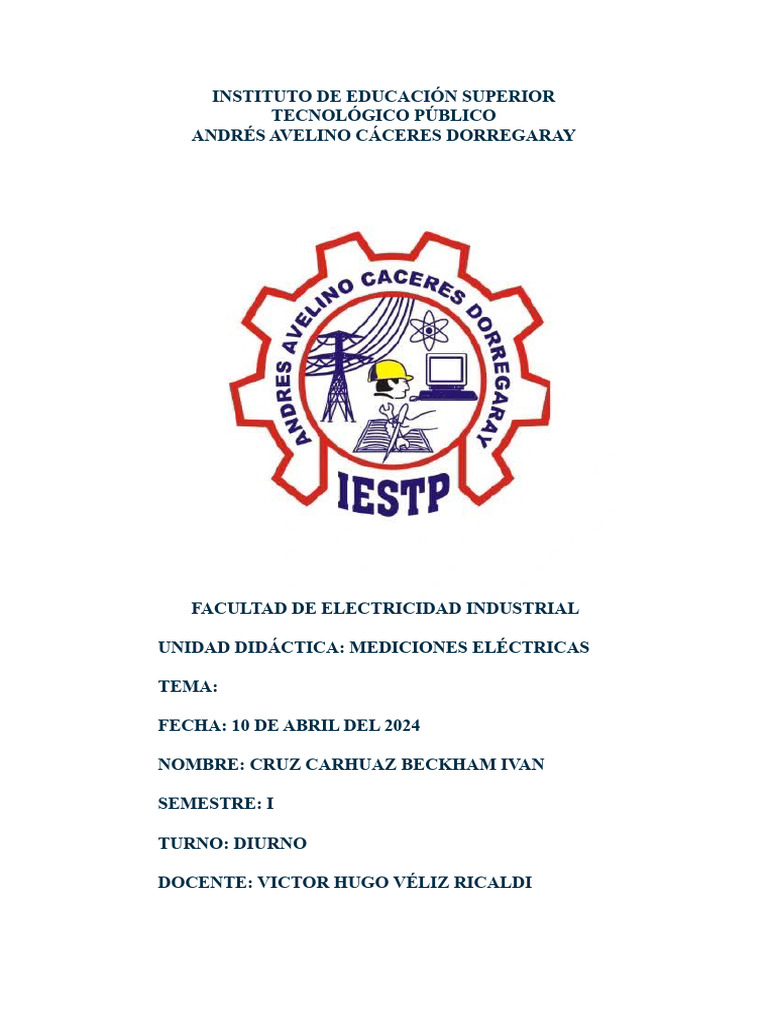 Plantilla Carátula Instituto | PDF