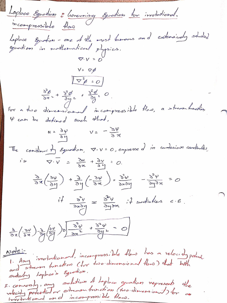 Incompressible Aerodynamics Unit 2 Notes-3-17 | PDF