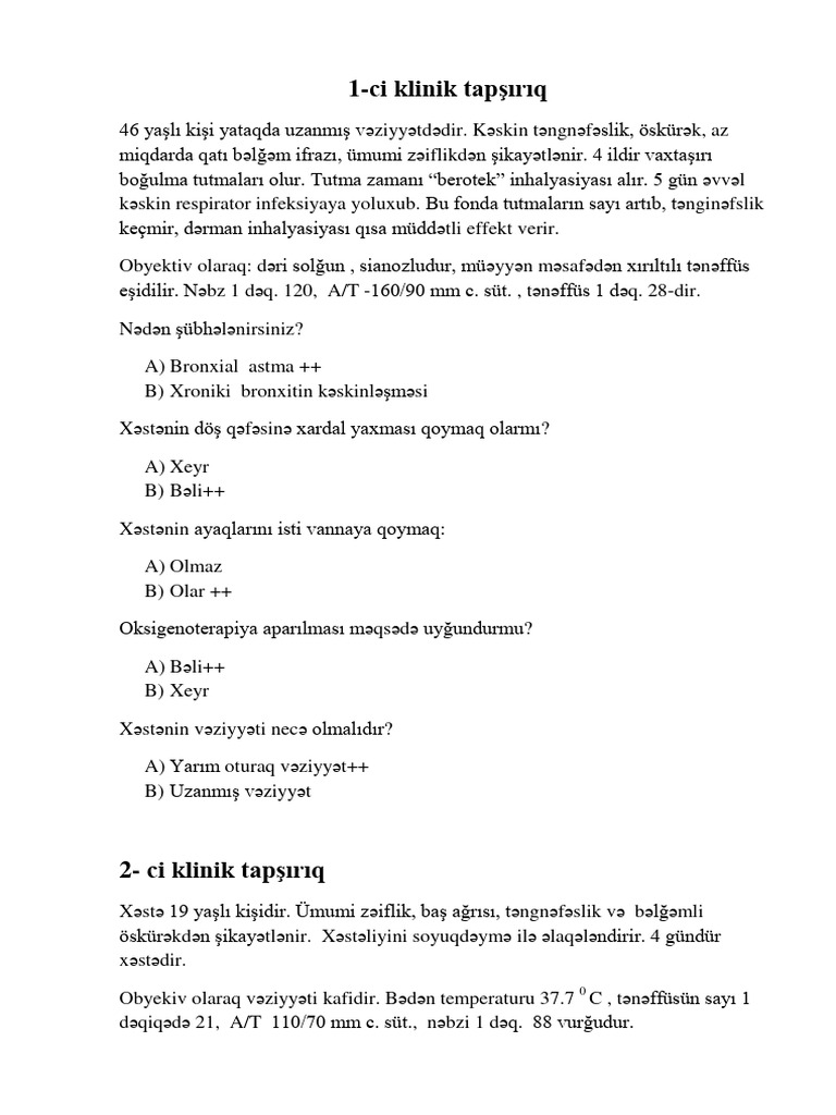 Kliniki Mesele | PDF