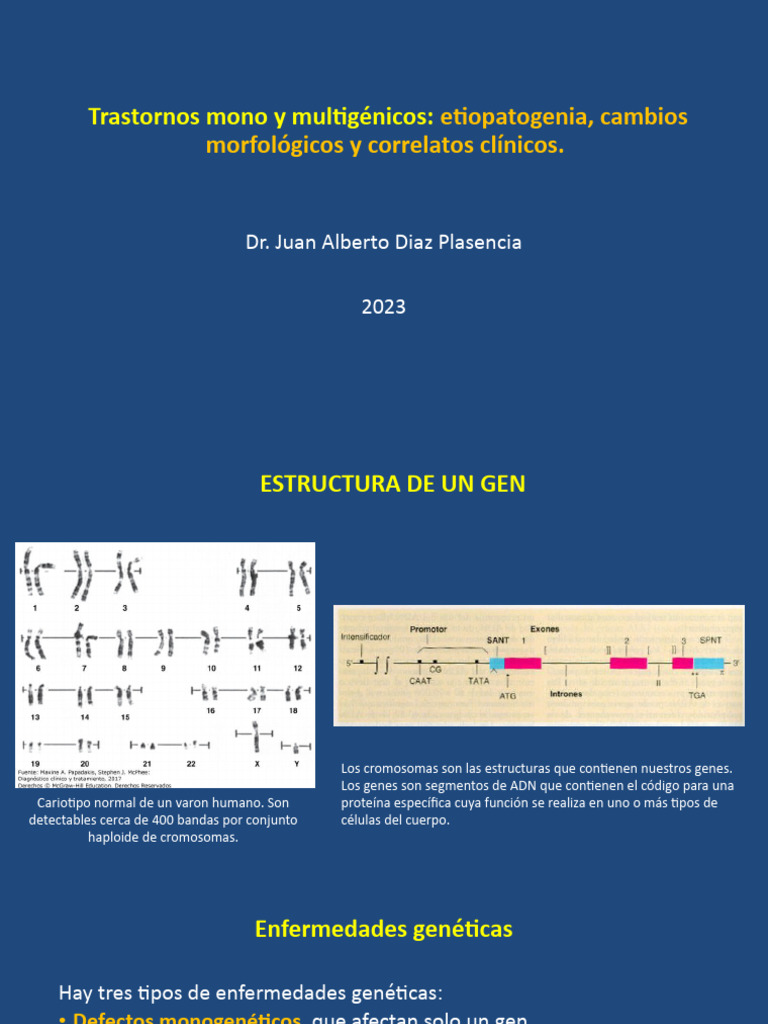 Trastornos mono y multigénicos 2022 | PDF | Gene | Cigosidad