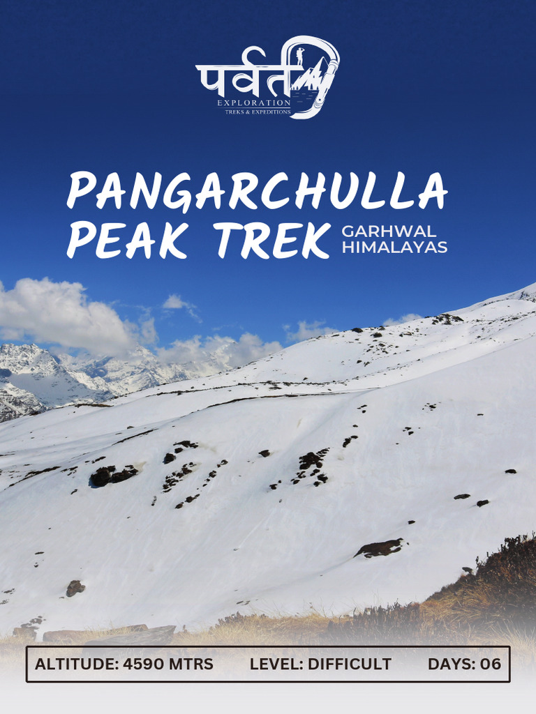 PANGARCHULLA PEAK Itinerary | PDF | Himalayas | Mountaineering