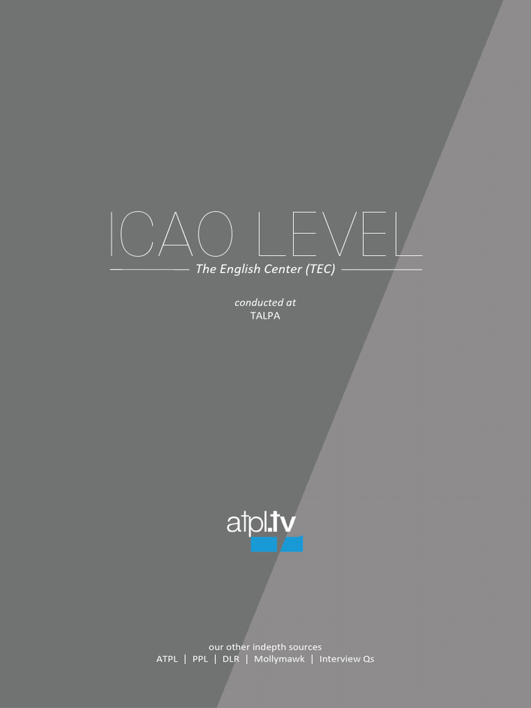 ICAO Level (TALPA) - ATPL TV | PDF