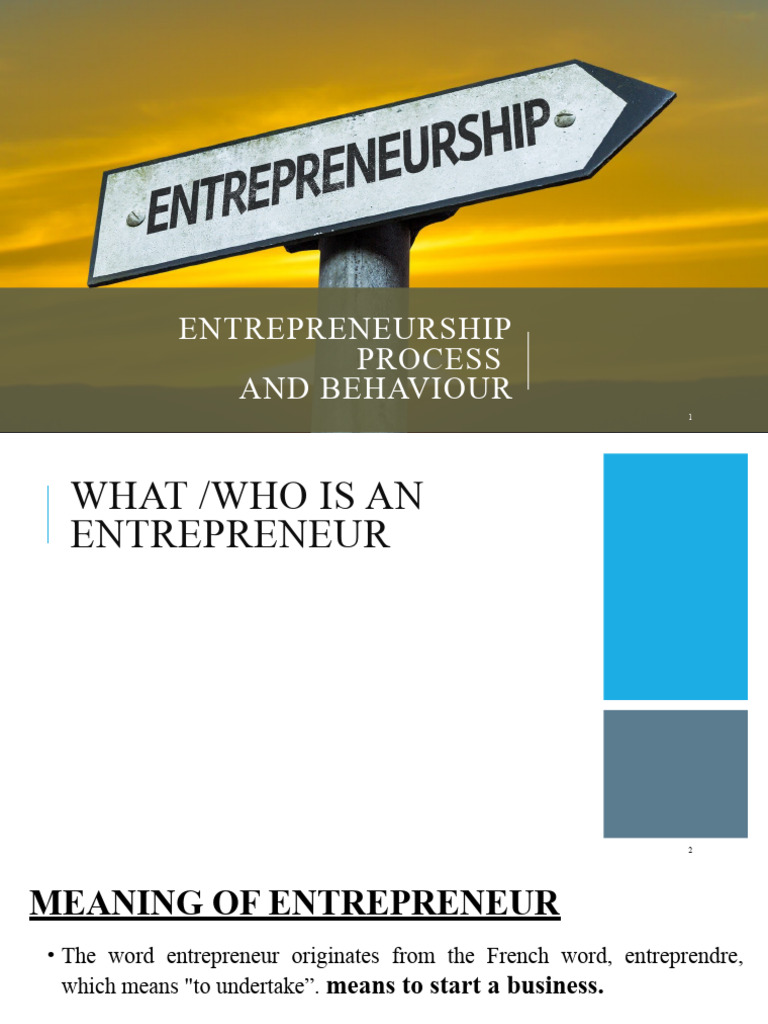 Unit 1 EPB 2024 | PDF | Entrepreneurship | Startup Company