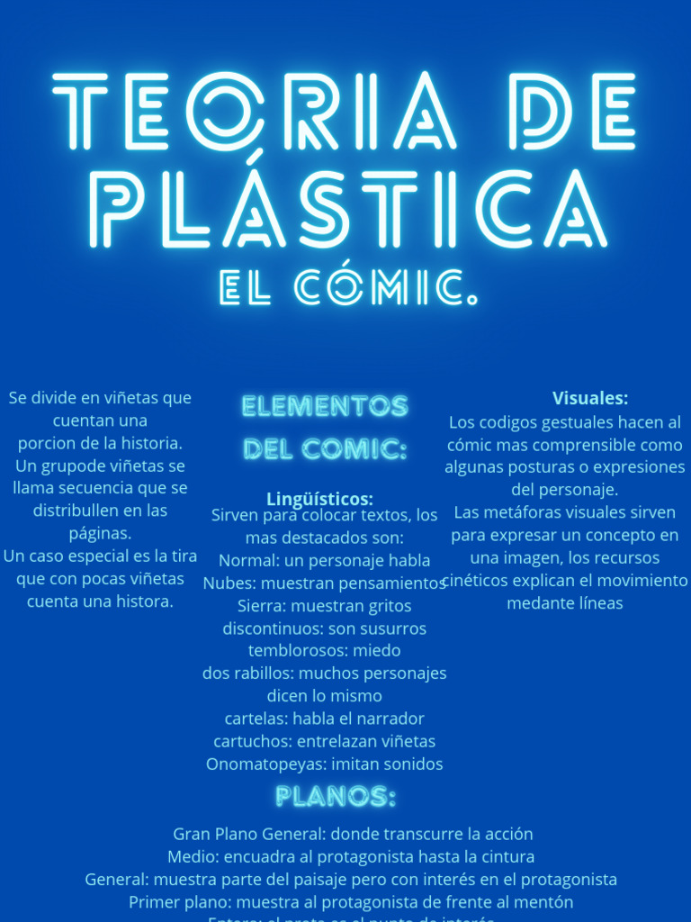 Teoria de Plástica | PDF | Cómics | Cómic