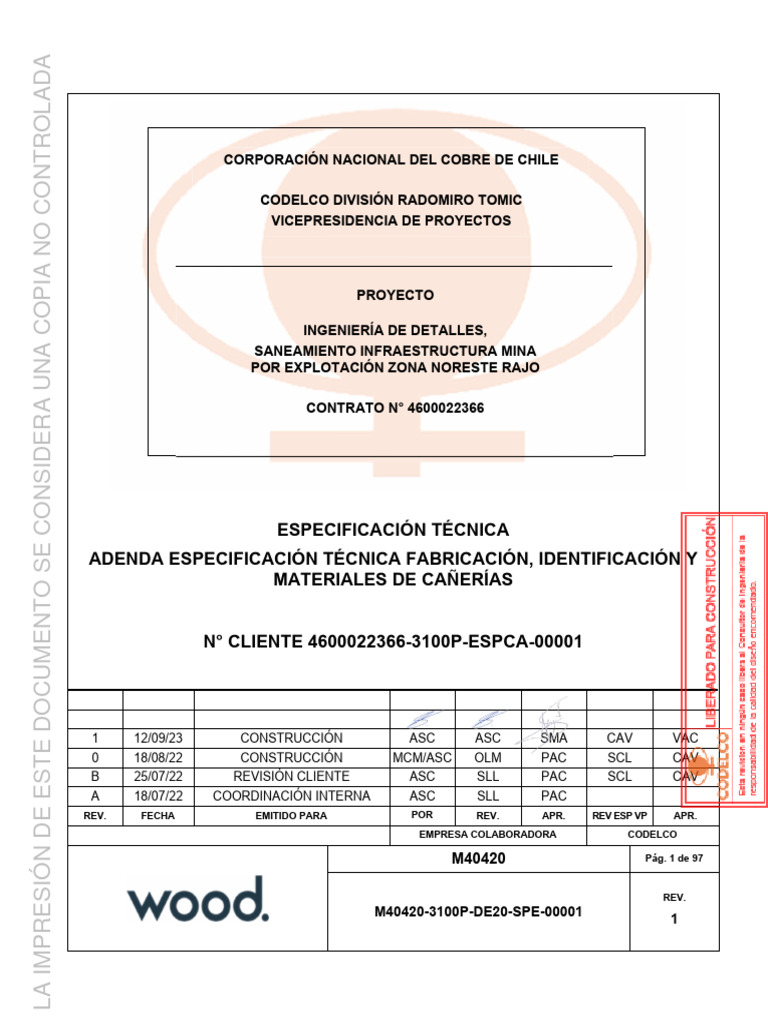 4600022366-3100p-Espca-00001 - R1 Adenda Especificacion Tecnica Fabricacion, Identificacion y ...