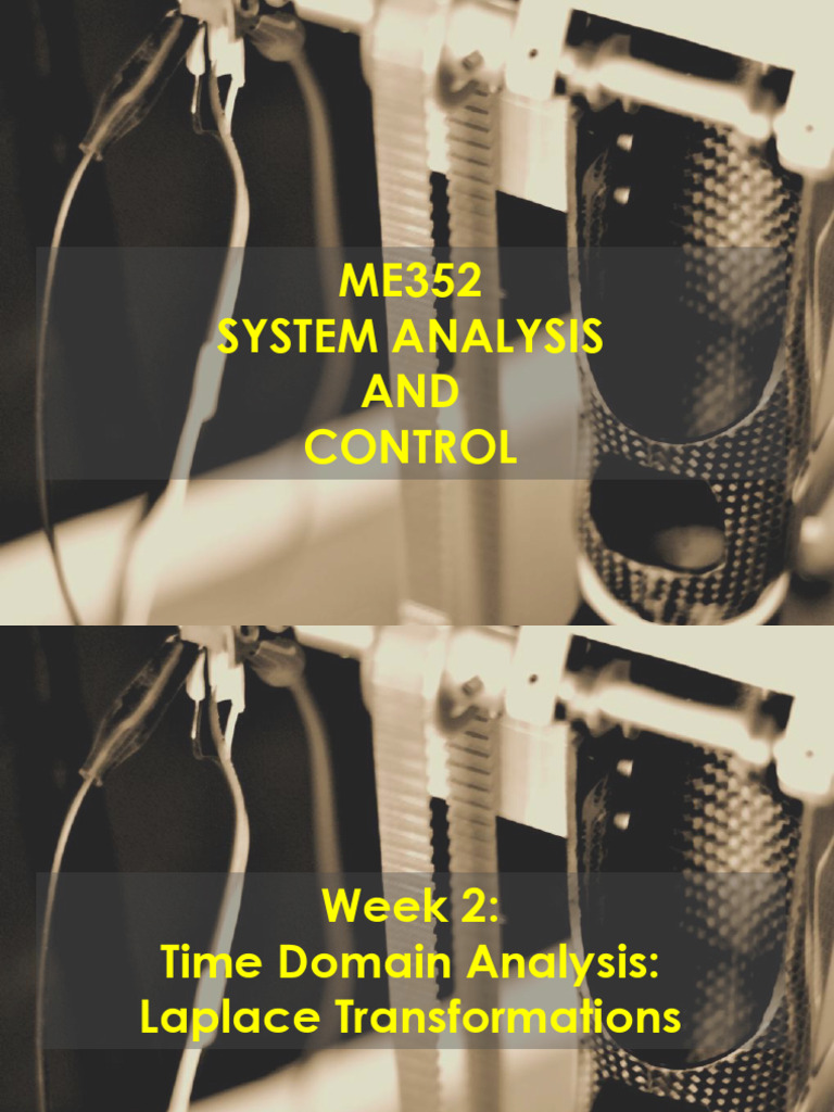 w2 3 Laplace Transformations | PDF | Laplace Transform | Calculus