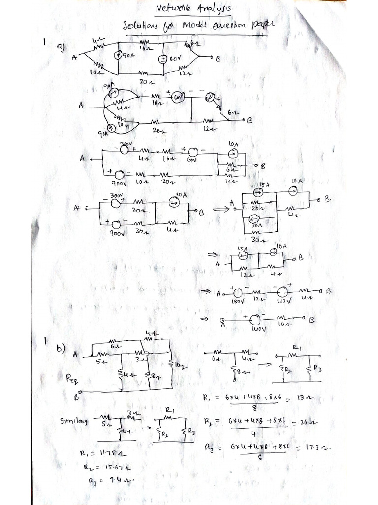 NA Model Papers Solutions | PDF
