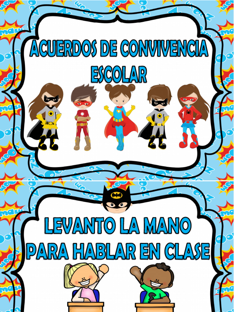 Regla Men To Superheroes Meep | PDF