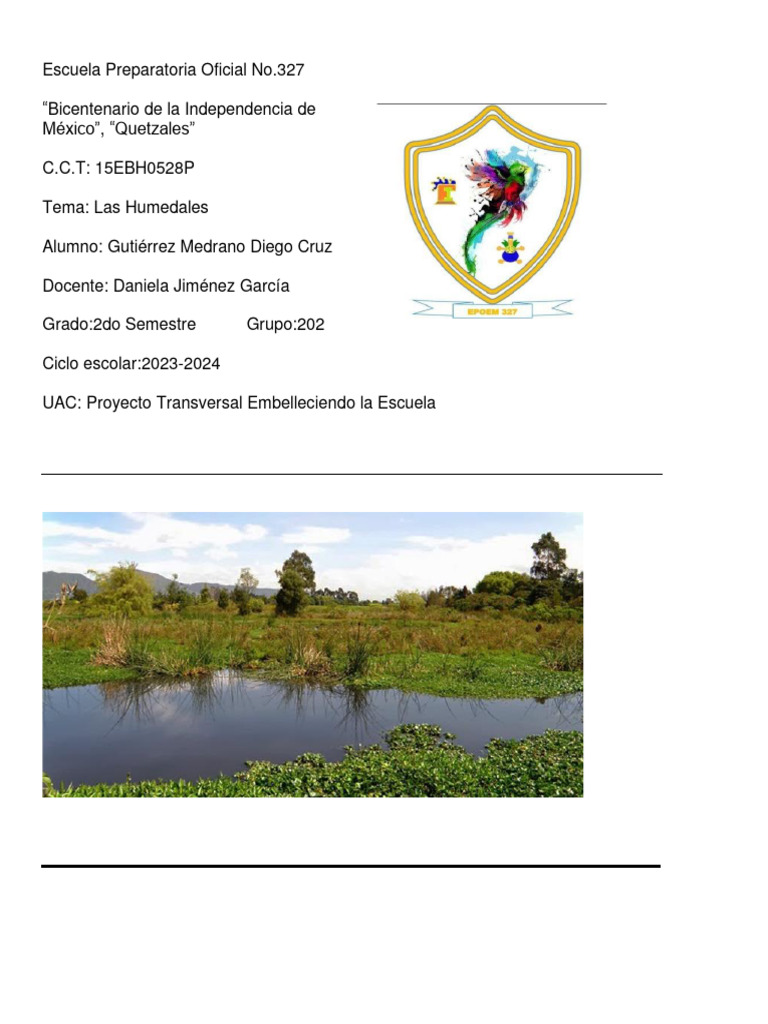 Humedales | PDF | Humedal | Agua