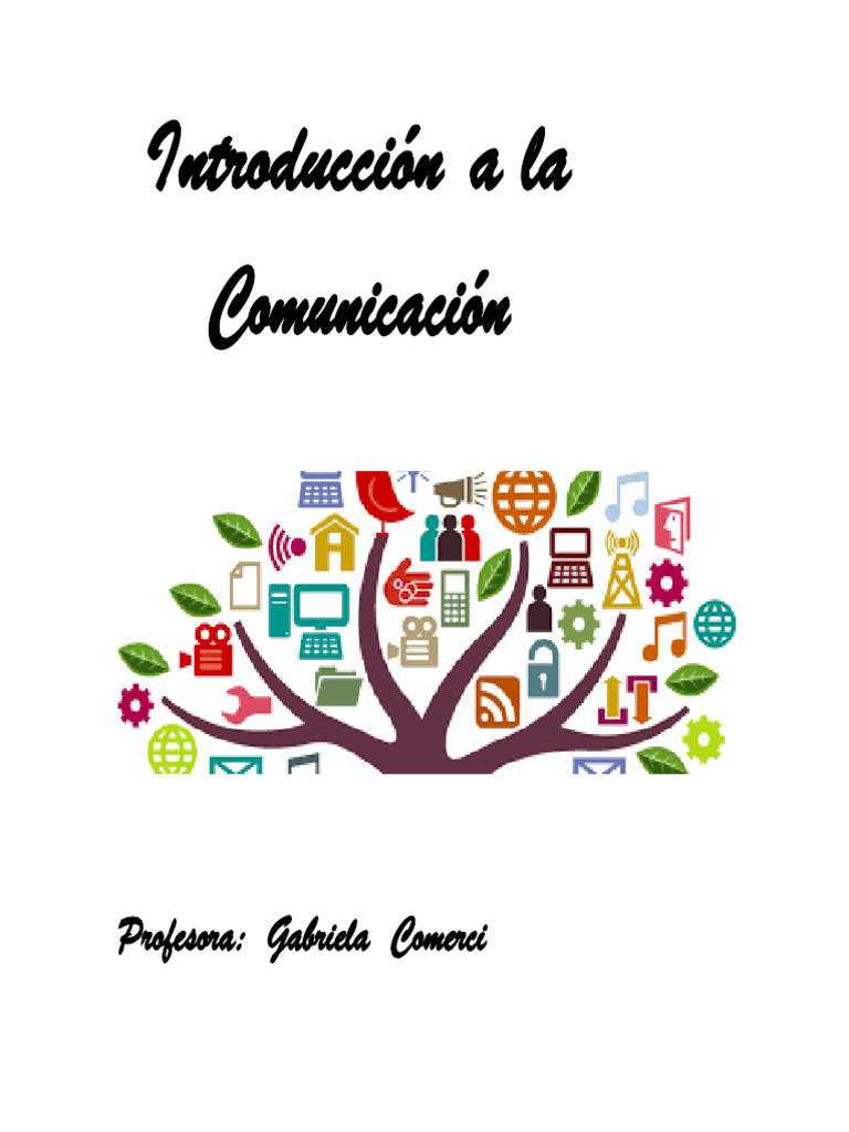 Cuadernillo de Introducción A La Comunicación | Descargar gratis PDF | Comunicación | Sociedad