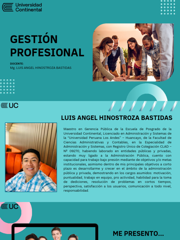 Gestión Profesional - 1 - GPP (2023-20) PDF | PDF