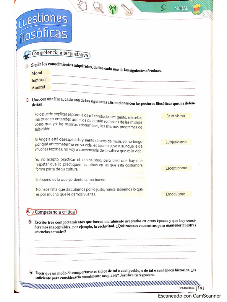 Cuestiones Filosóficas 1 | PDF