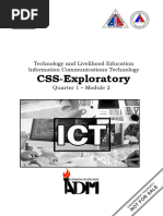 Tle-Ict-Css: Quarter 2 - Module 1 | PDF | Computer Data Storage | Hard Disk Drive