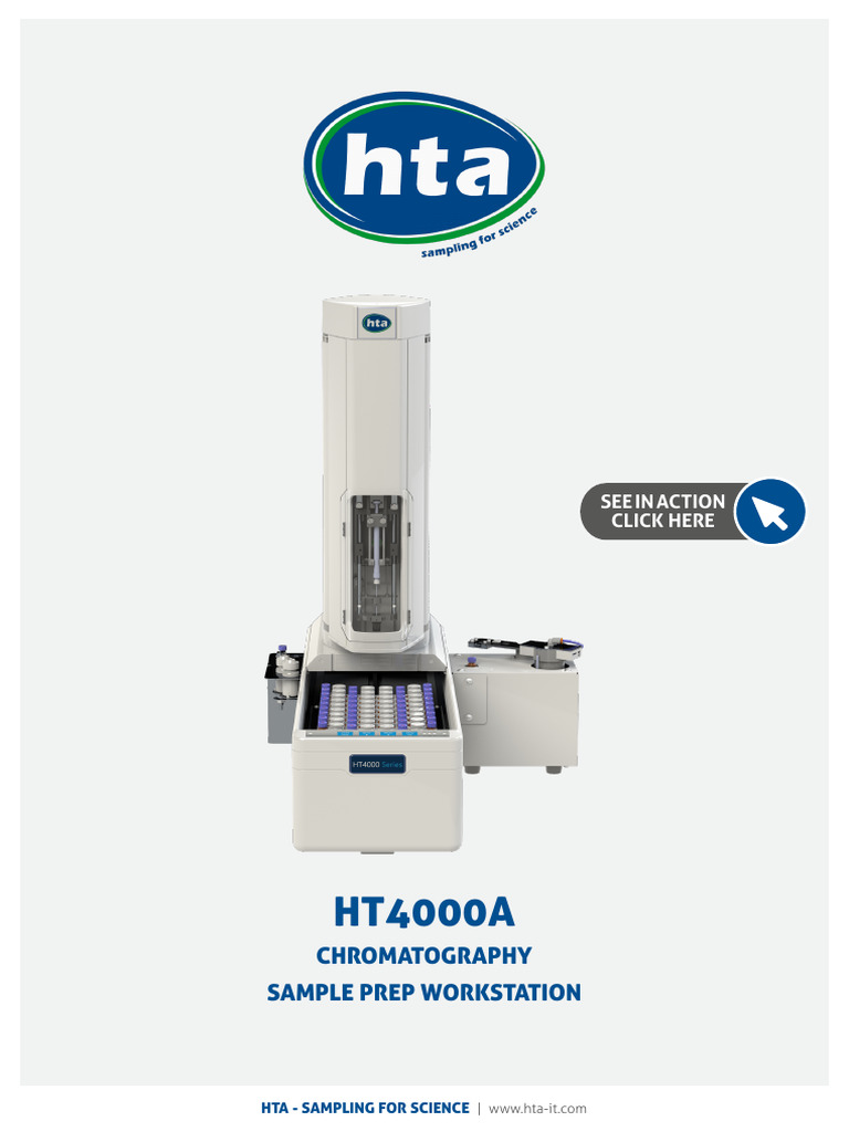 HT4000A Sample Prep Workstation | PDF | Barcode | Automation