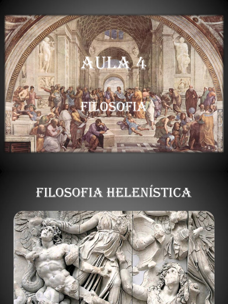Aula 4 Filosofia Helenística | Download grátis PDF | Filosofia ...