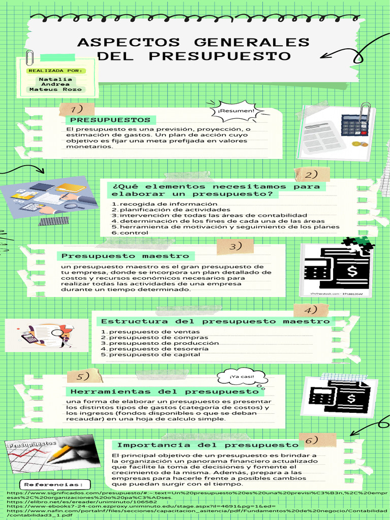 Infografía Presupuestos | PDF | Presupuesto | Economias