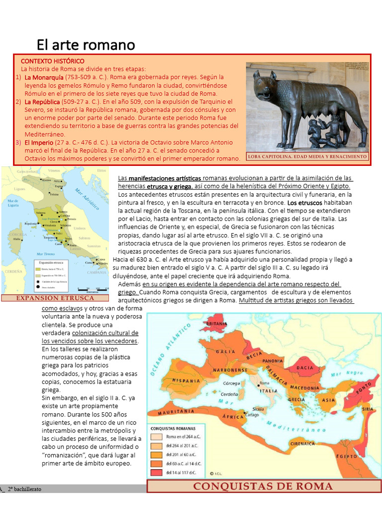 Roma y Bizantino | PDF | imperio Romano | Escultura