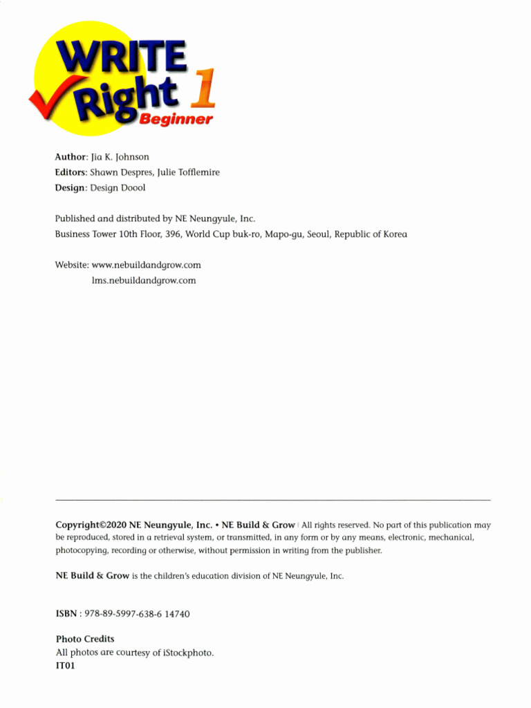 WRITE Right Beginner 1-87 | PDF