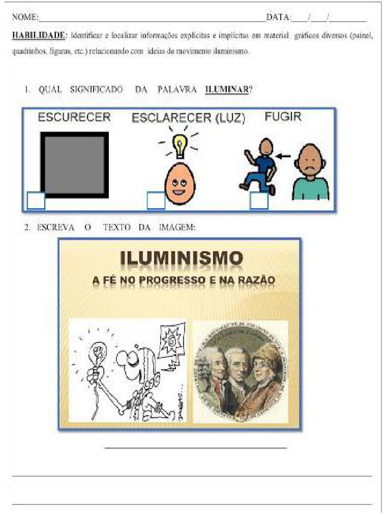 Atividades Adaptadas De História Pdf