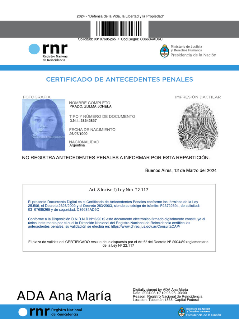Certificado | PDF