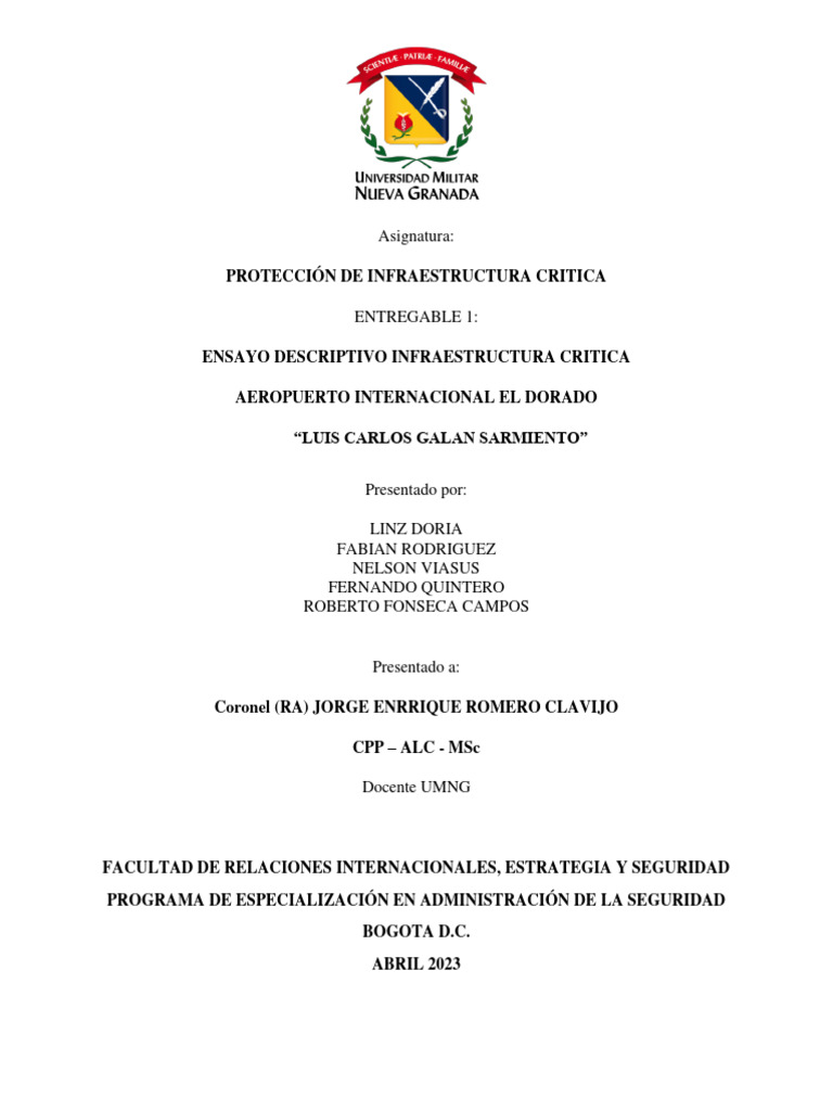 Ent 1 Eldorado 2023 | PDF