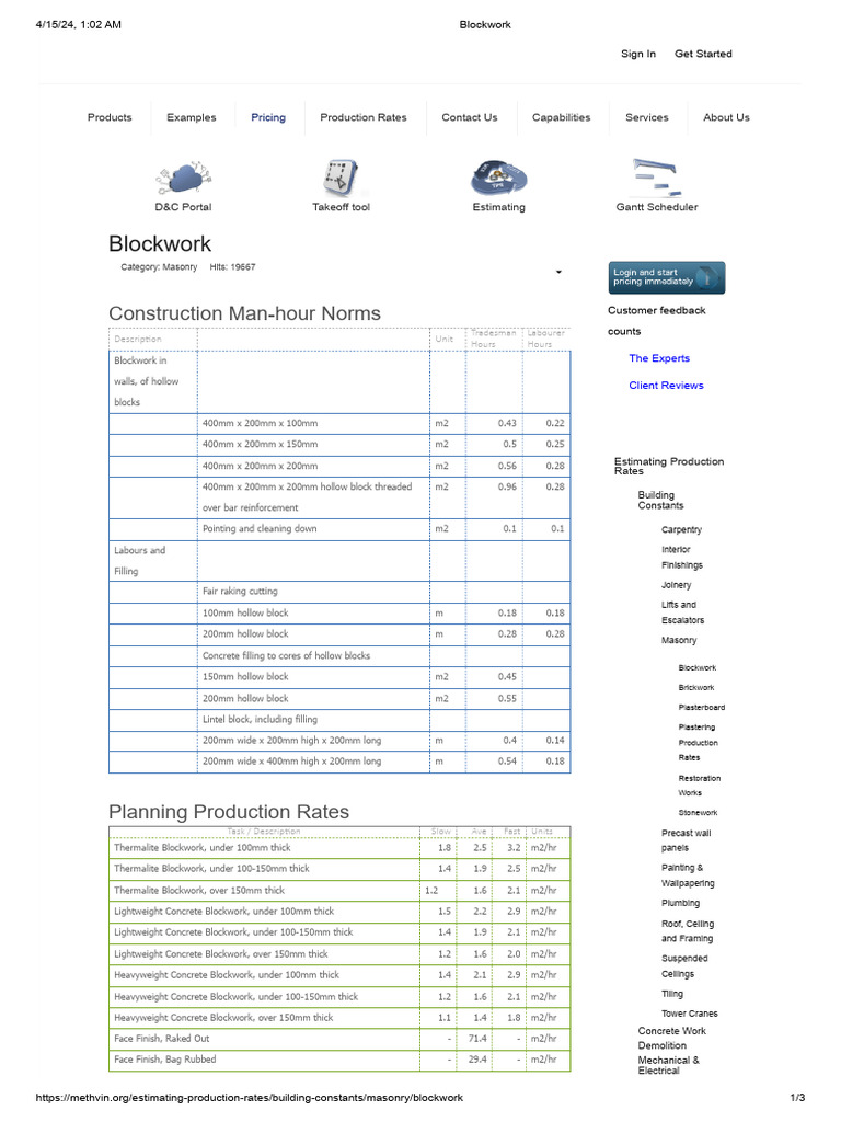 Blockwork | PDF | Masonry | Architectural Design