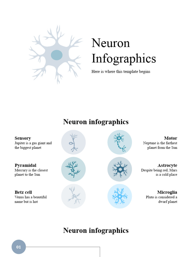 Neuron Infographics by Slidesgo | PDF | Neuron | Planets