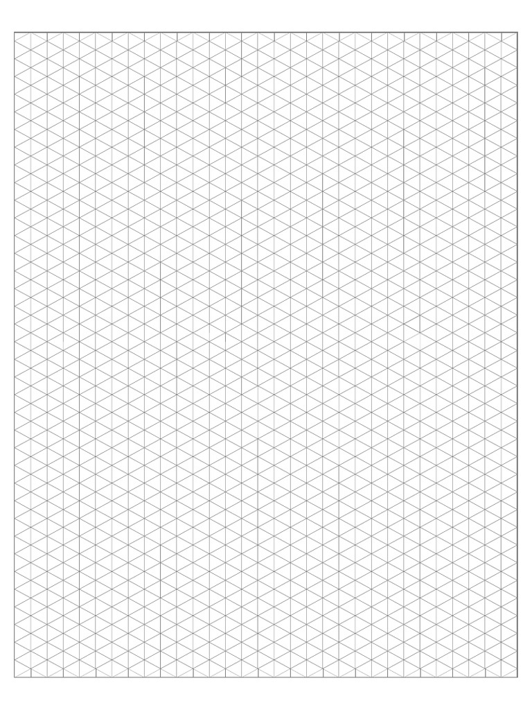 A4 Plantilla Isométrica-1 | PDF