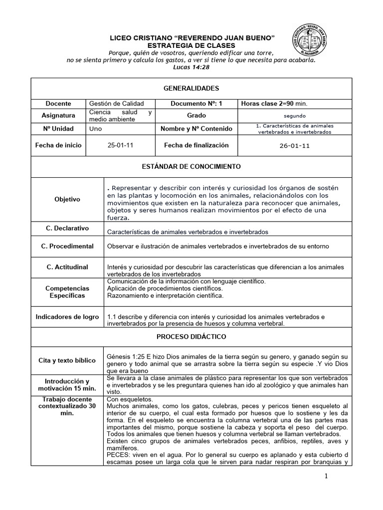 Estrategia de Clases: Ciencia y Naturaleza | PDF | Sistema digestivo ...
