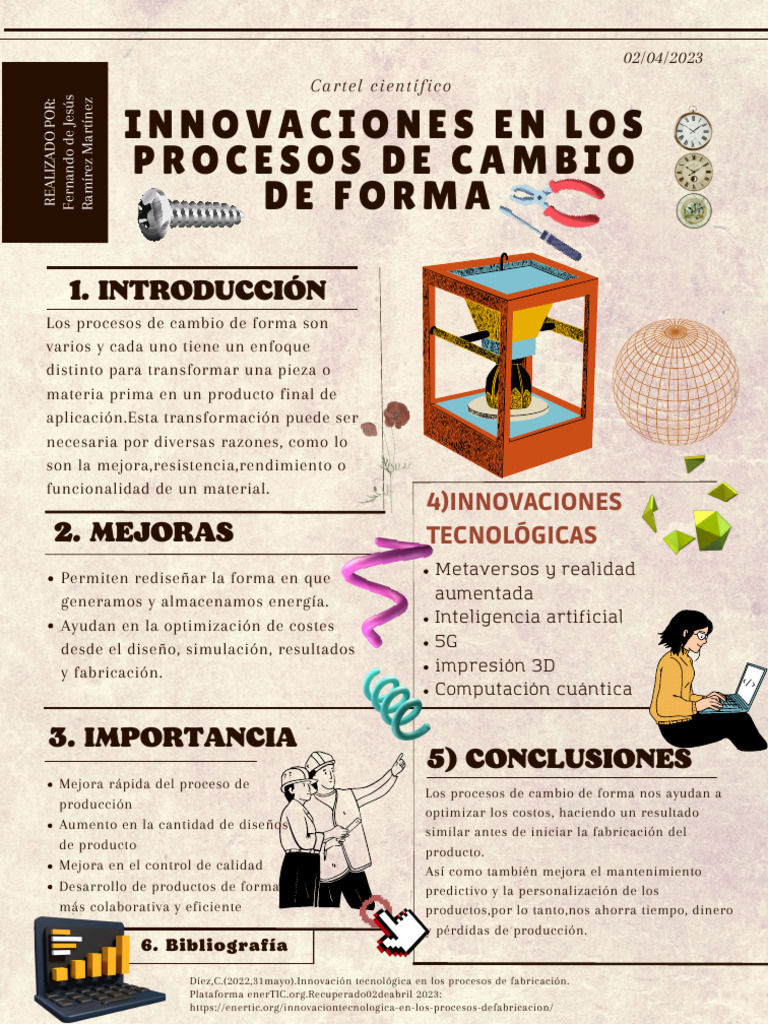 Cartel Científico? | PDF | Impresión 3d | Ingeniería