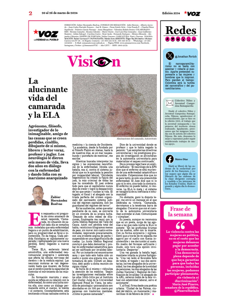 Alucinaciones del camarada y ELA | PDF